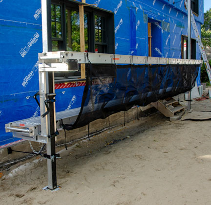 Pump Jack, Ultra-Jack® and scaffolding stages – Metaltech