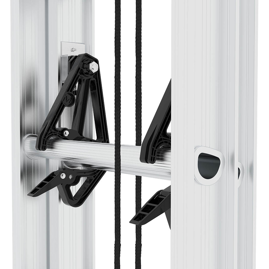 40′ Jobsite Series™ Aluminum Extension Ladder 300 lb - Metaltech